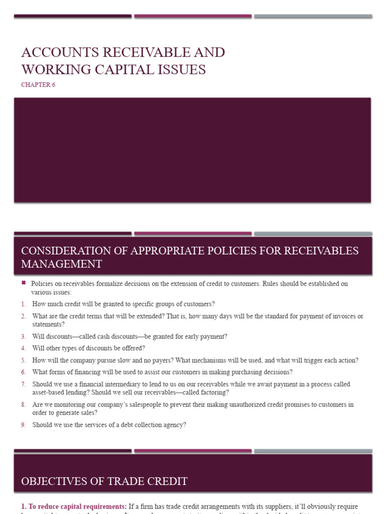 Accounts Receivable | PDF