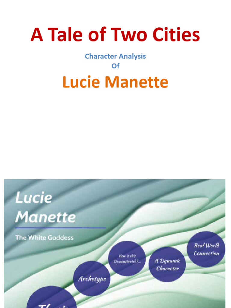 Lucie Manette: Character Insights | PDF | General Fiction
