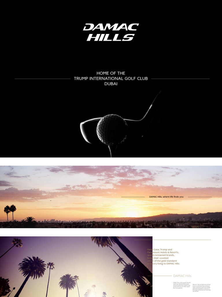 Damac Hills Concept Brochure en May 2018 Ak | PDF