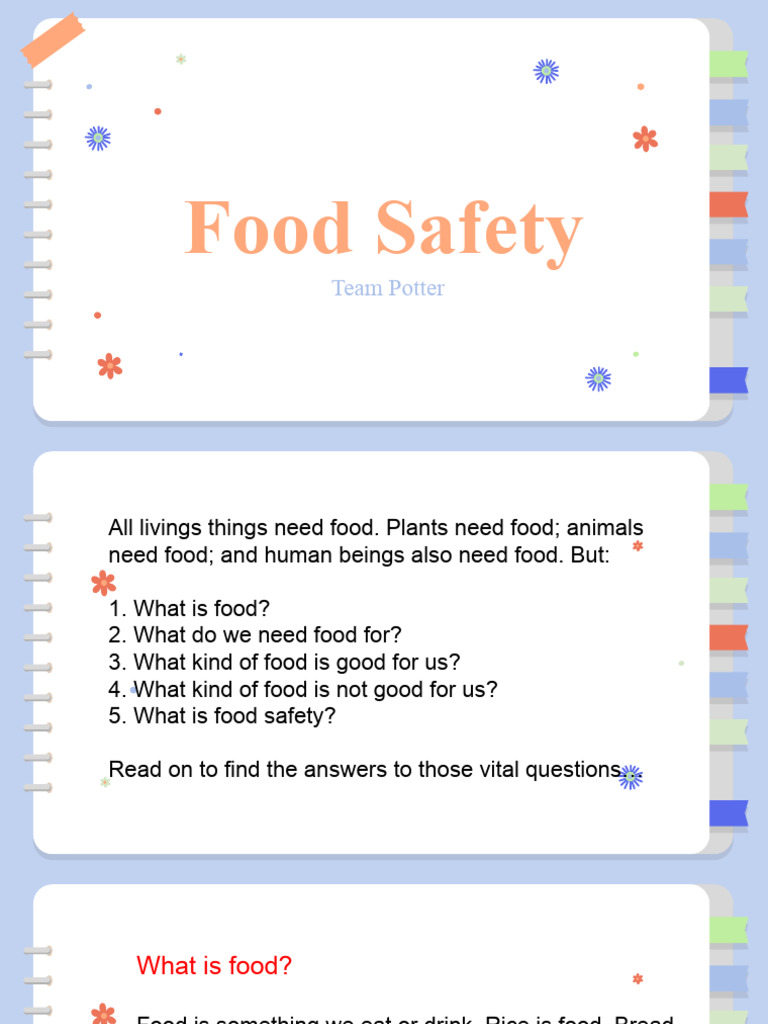 Food Safety | PDF