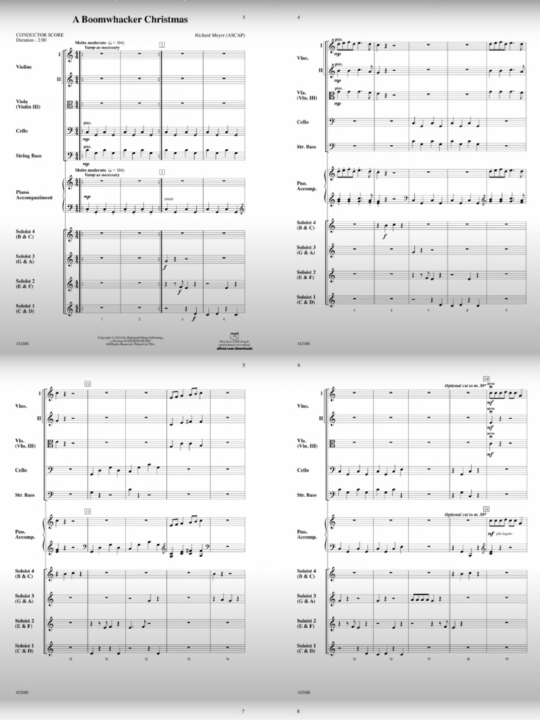 Boomwakers Christmas | PDF