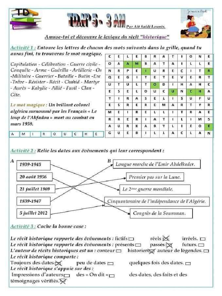 TD 3am Séquence 4 | PDF