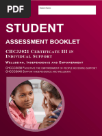 FB - CHCCCS038-Learner Workbook - V1.0 | PDF | Educational Assessment ...
