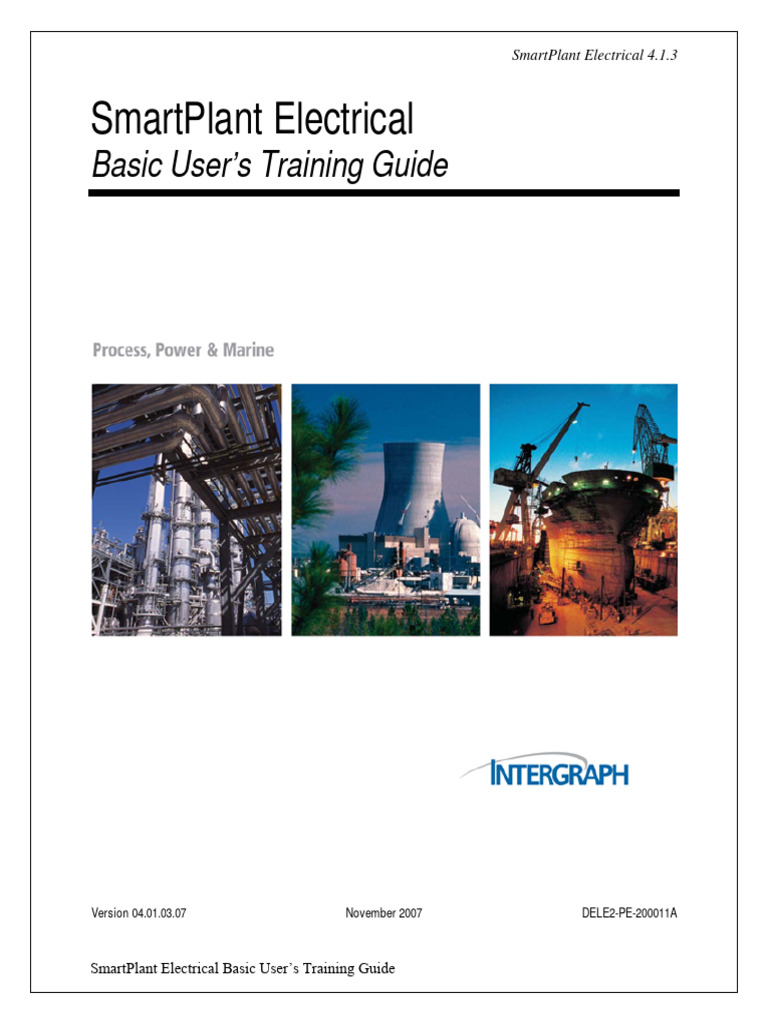 SmartPlant Electrical Basic Training Guide V4SP3 Rev 12 WSLD | PDF