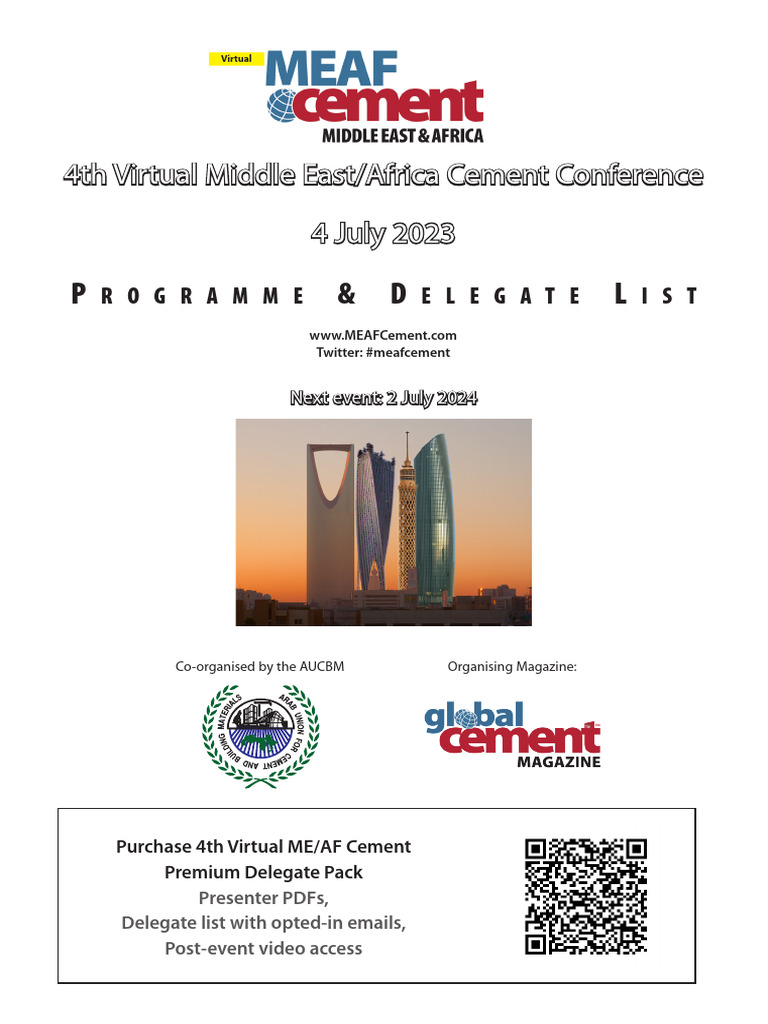 ME-AF Programme 2023 | PDF