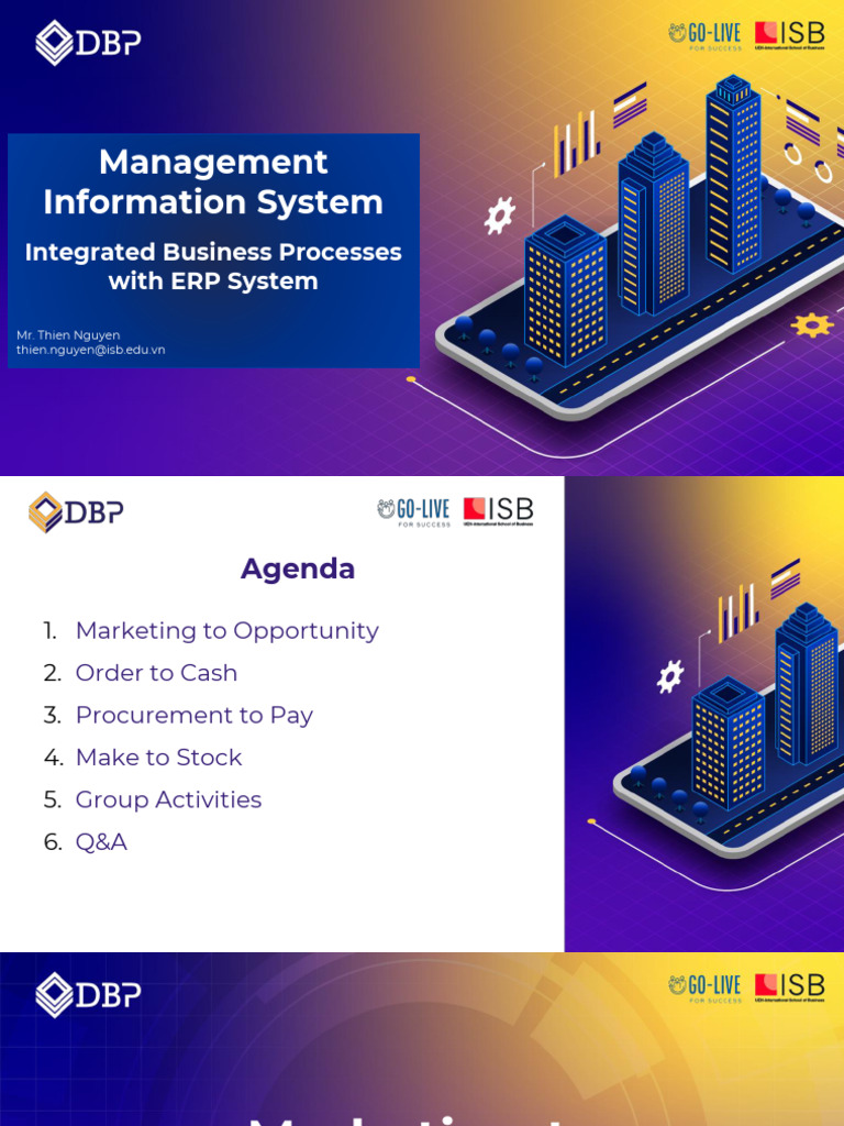 ERP Integration for Business Processes | PDF