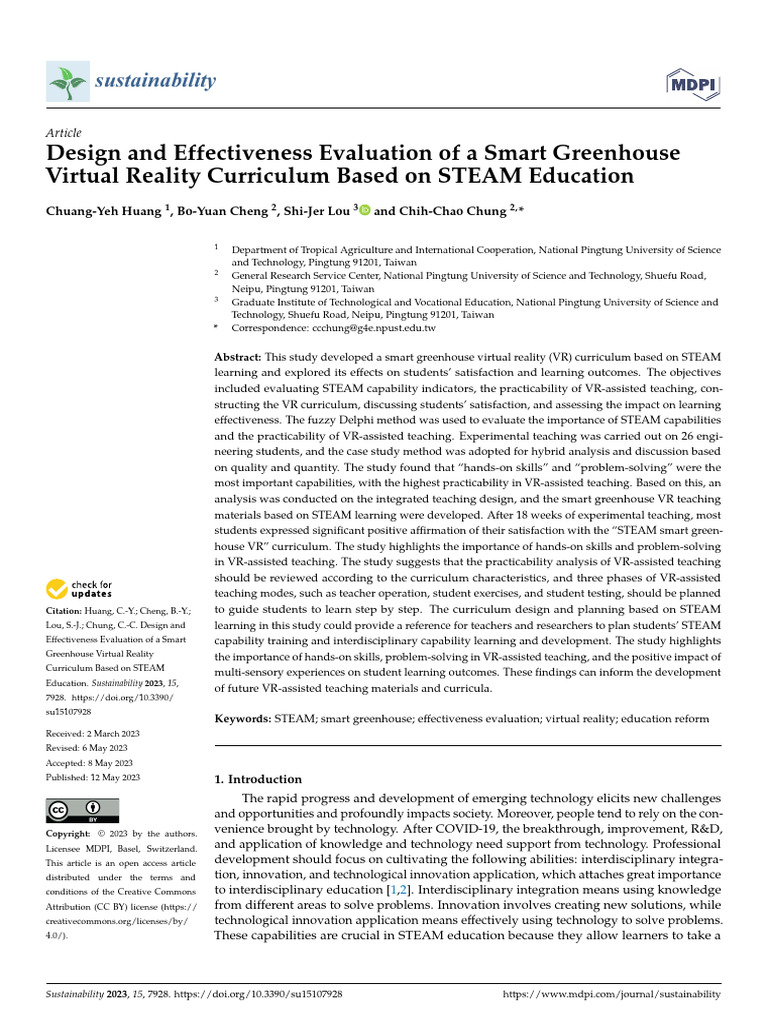 Design and Effectiveness Evaluation of A Smart Gre | PDF