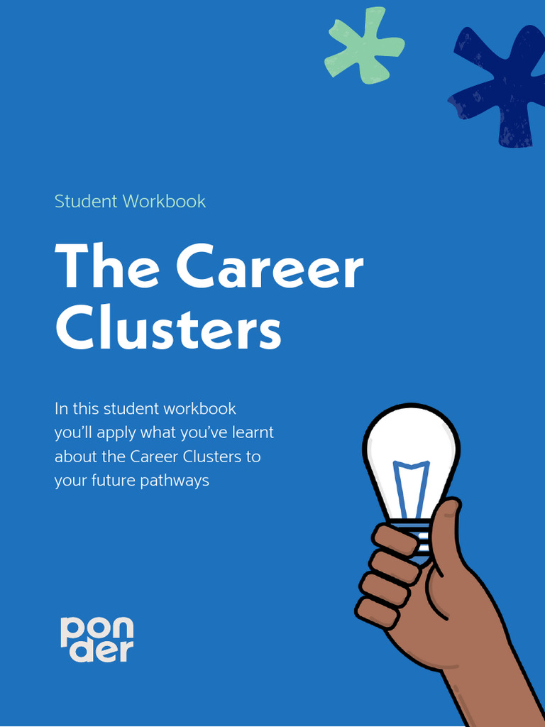 Career Clusters Workbook for Students | PDF | Health Care | Patient