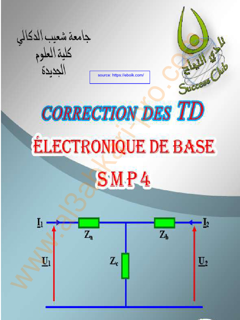 Poly 1 TD Electronique s4 - Compressed | PDF