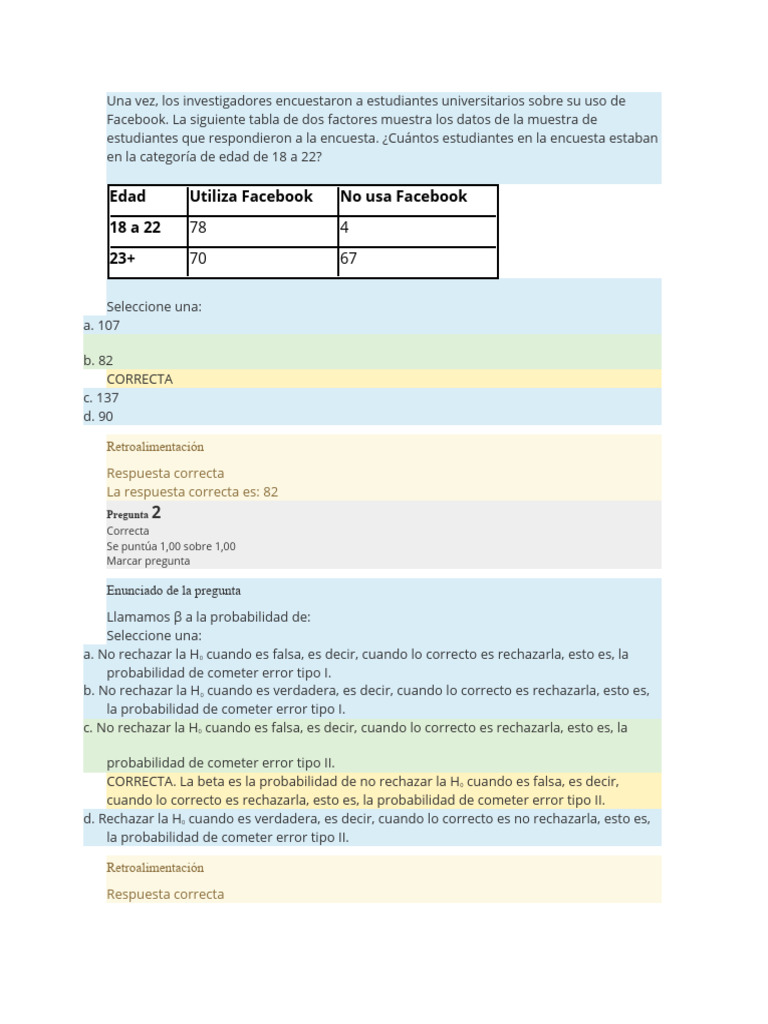 CSJ024 - Estadística I | Descargar gratis PDF | Errores tipo I y tipo ...