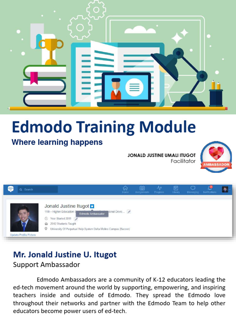 Edmodo PowerPoint - Edited | PDF