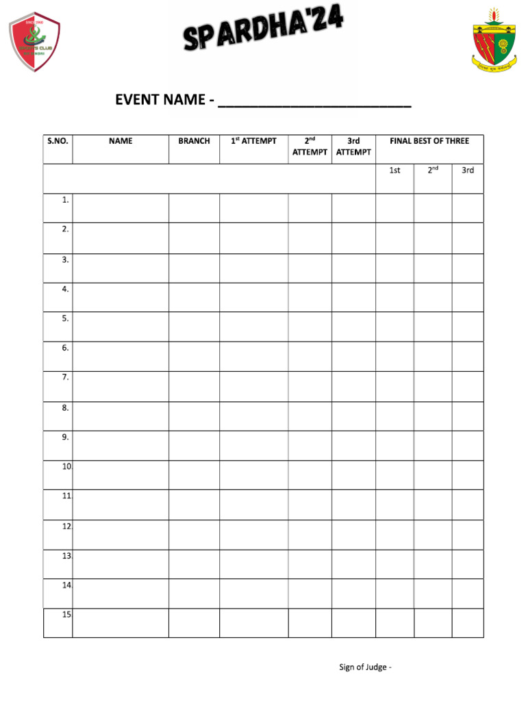 Spardha' 24 FINAL | PDF