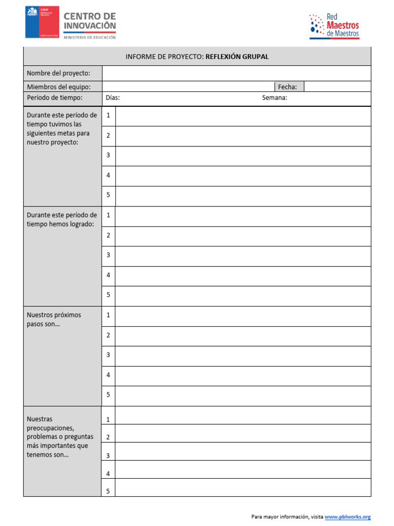 Reflexión Grupal | PDF