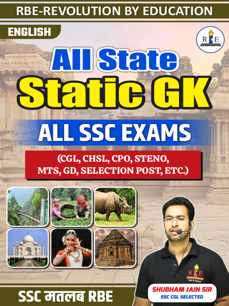 RBE States Static GK Ebook (Eng) | PDF | Technology & Engineering