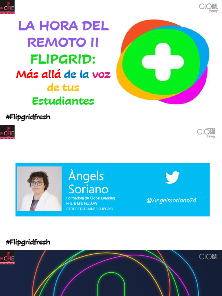 Flipgrid La Hora Del Remoto II | PDF | Salón de clases