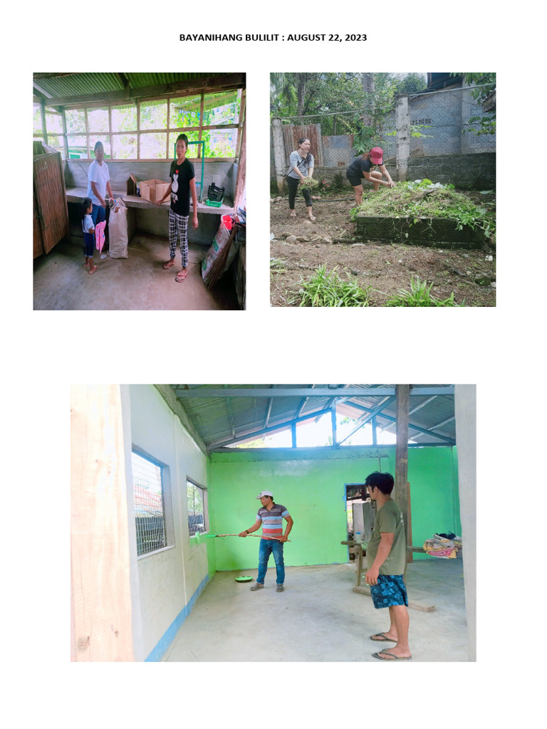 Bayanihang Bulilit | PDF