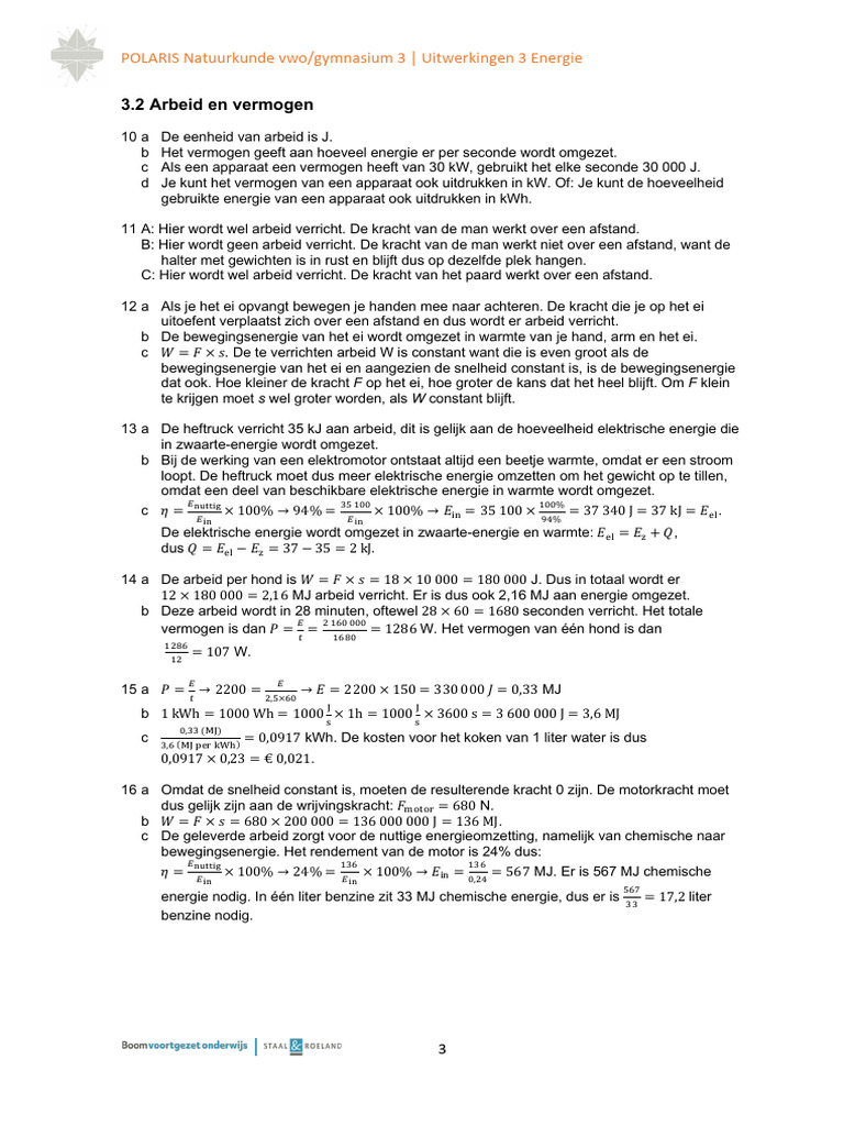 Na AM3 H32 Uitwerkingen | PDF