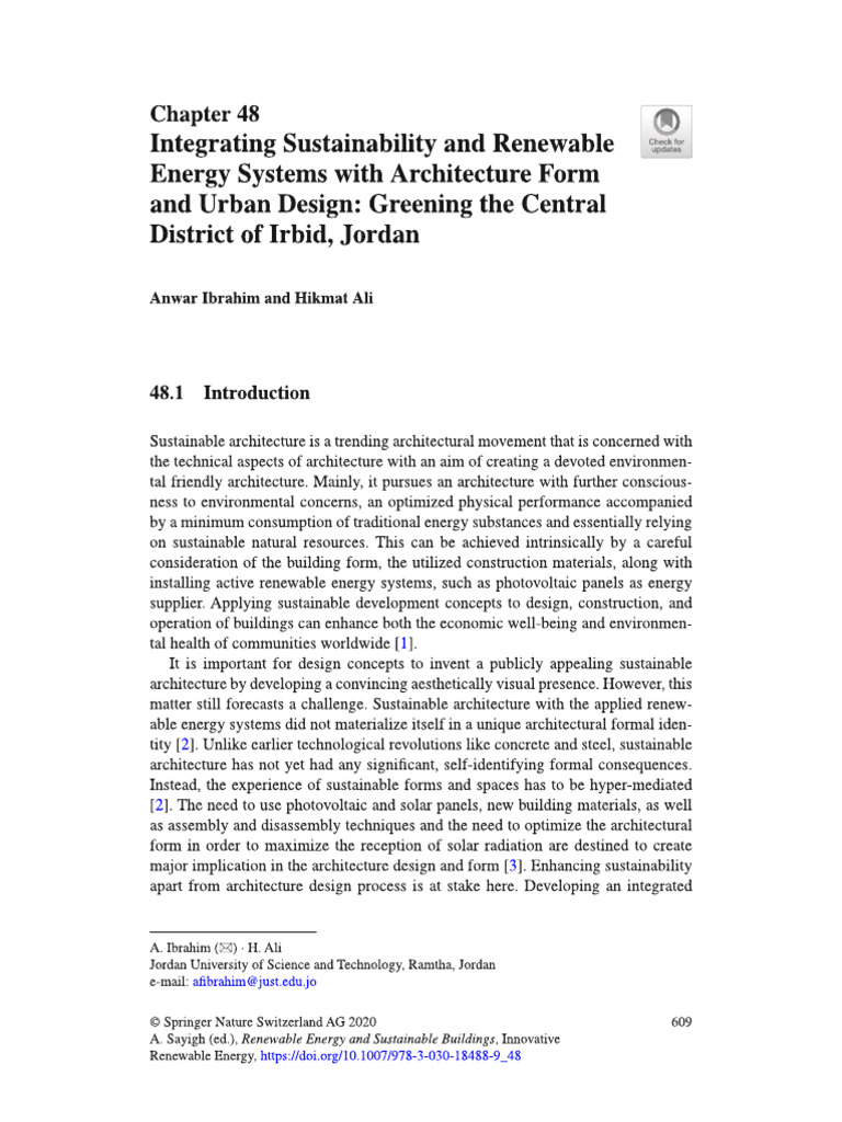 Integrating Sustainability Pdf