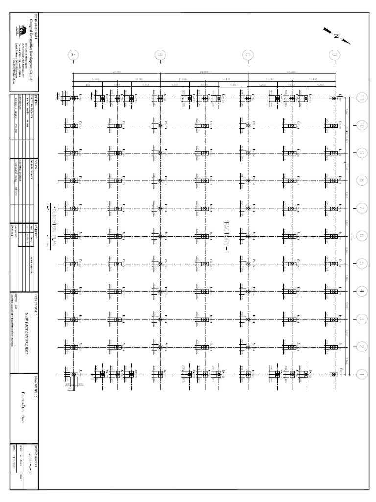 AC551 -Footing Plan | PDF