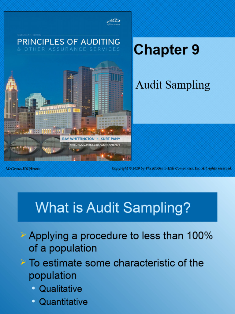 Audit Chapter One | PDF