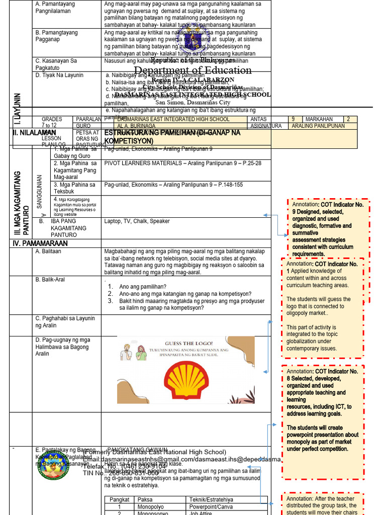 DLL For COT2 AL | PDF
