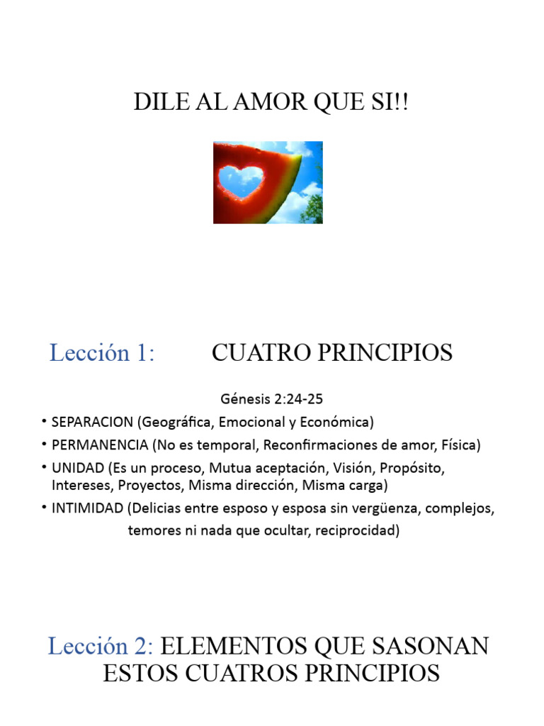 Dile Al Amor Que Si | PDF | Amor | Sabiduría