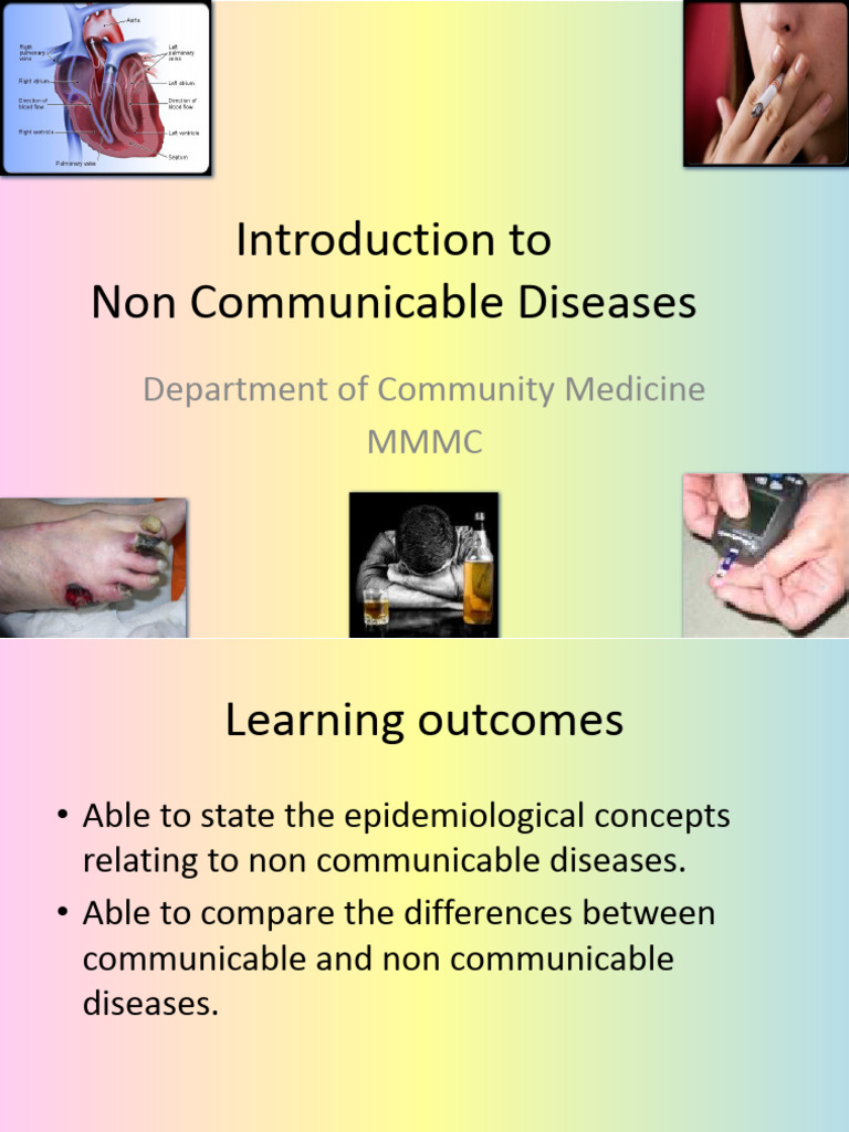 Exam Questions on Non-Communicable Diseases | PDF | Non Communicable ...