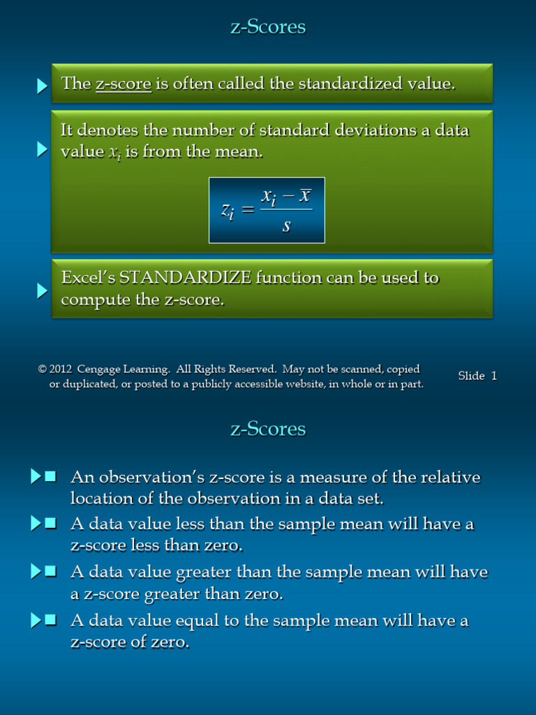 Descriptive-Numerical Measures - Part B | PDF | Standard Score | Data ... Descriptive-Numerical Measures - Part B | PDF | Standard Score | Data ...