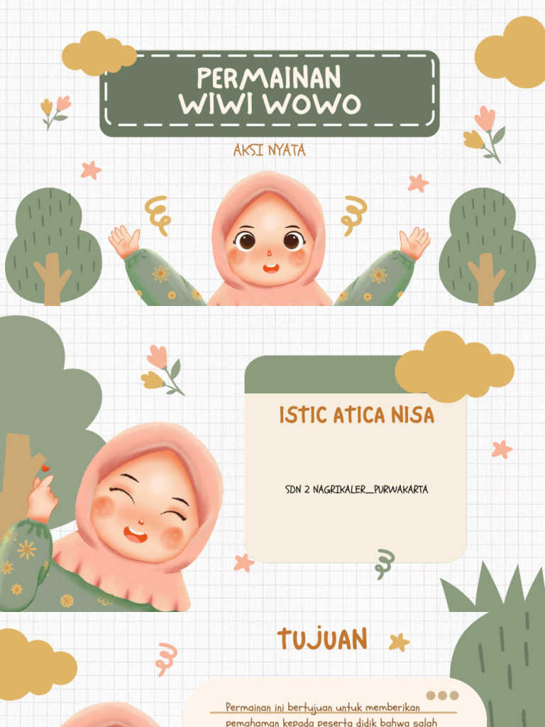 Permainan Edukasi Wiwi Wowo | PDF