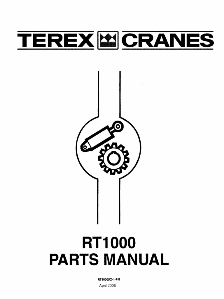 RT1000 Parts | PDF