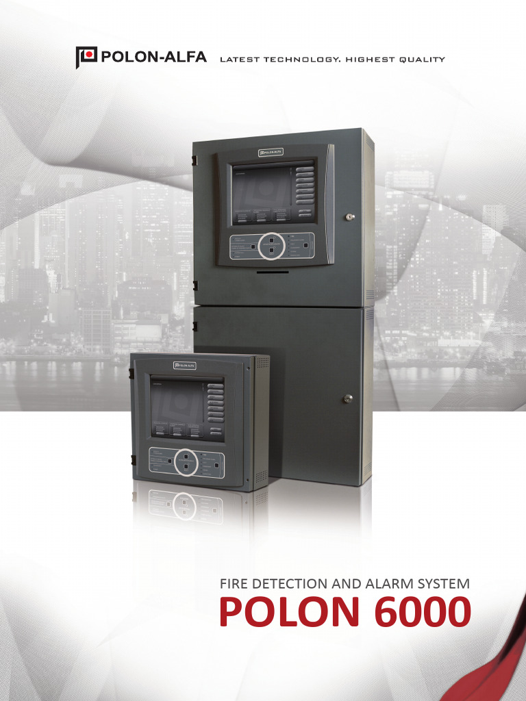 Polon 6000 | PDF | Smoke | Sensor