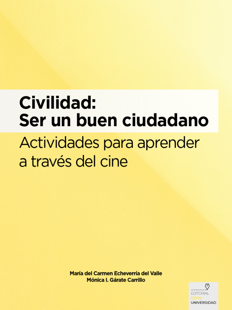 Civilidad Ser Un Buen Ciudadano Actividades para Aprender A Traves Del ...
