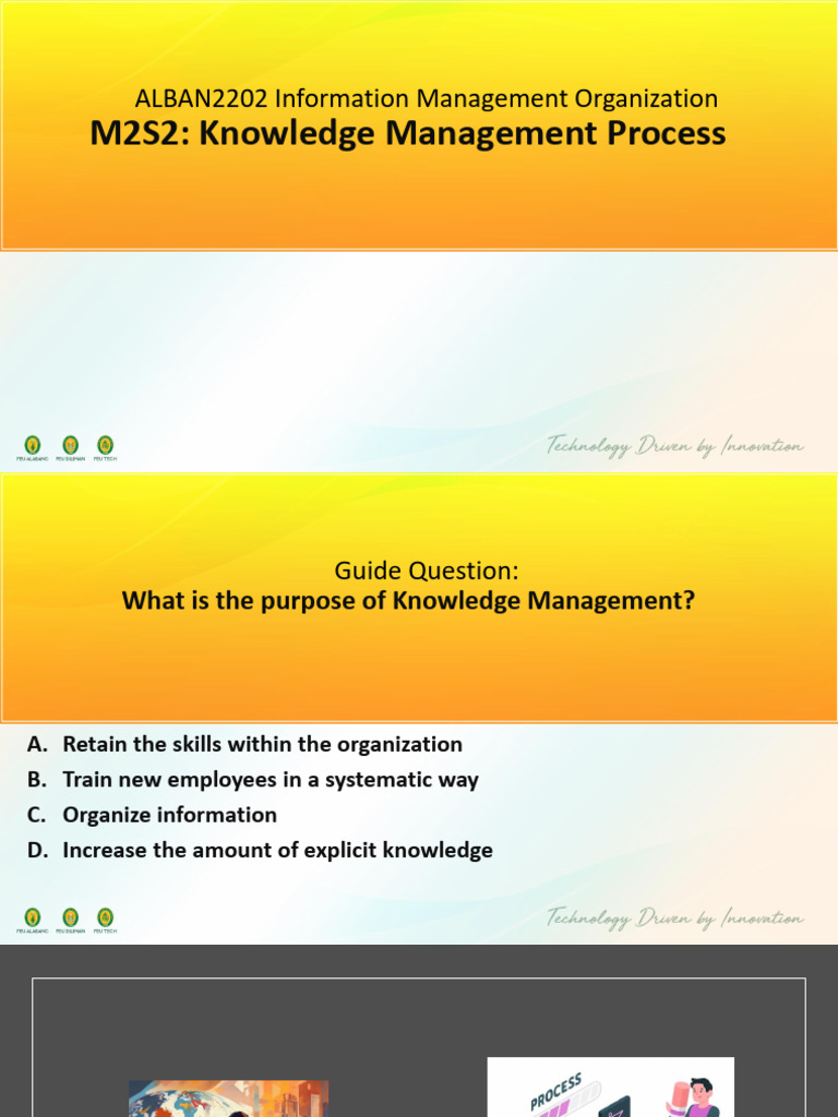 (M2S2) Knowledge Management Process | PDF
