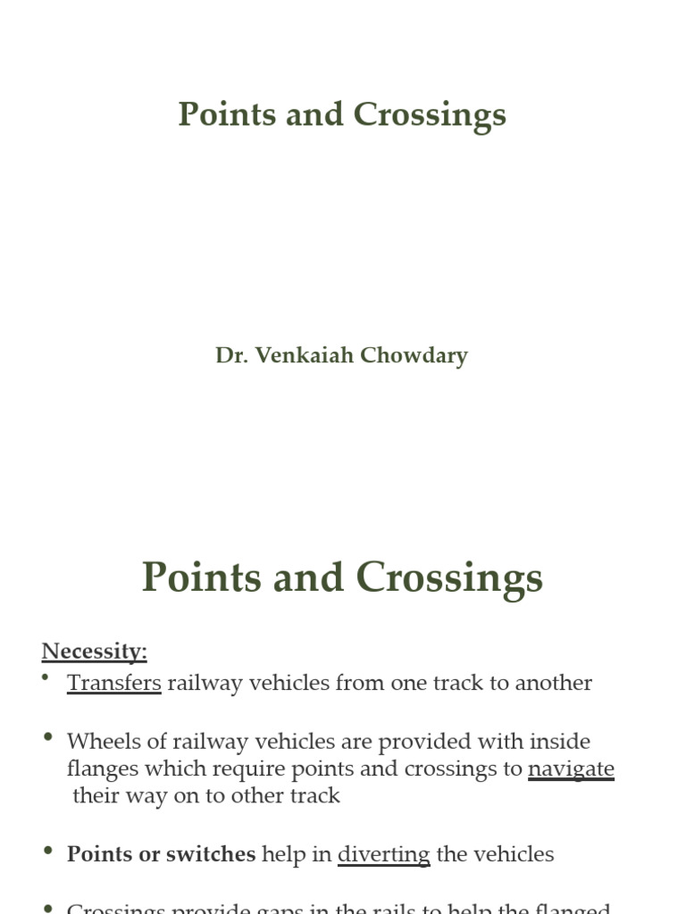 06 CE5668RIPD2024 03 Points Crossings | PDF