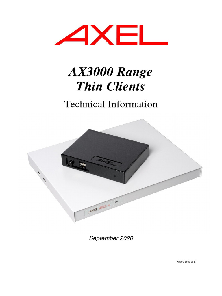 Axel Ax395d (Vt100) | PDF | Computer Terminal | Usb