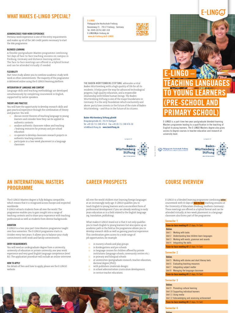 Flyer E-Lingo 2022 1 | PDF | Schools | Teacher Education