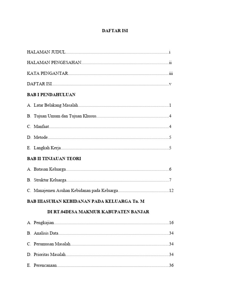 Daftar Isi | PDF | Pengelolaan Keuangan & Uang | Griya & Taman