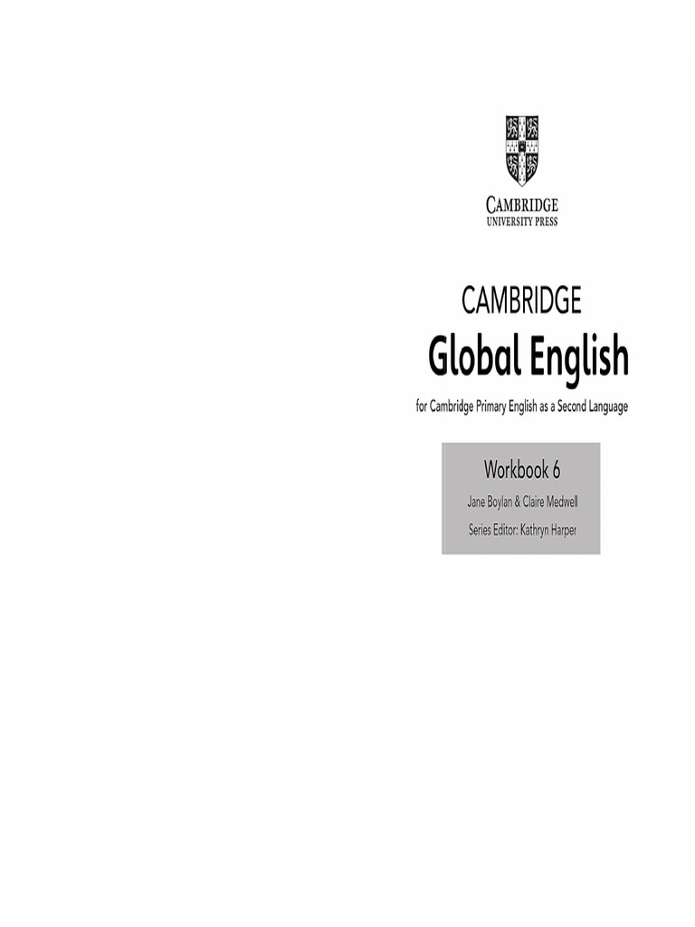Cambridge Global English 6 Workbook PDF | PDF