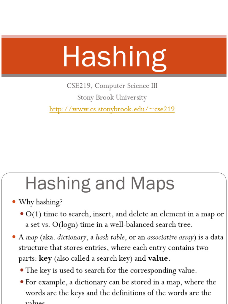 Hashmap | PDF