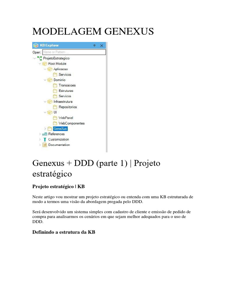 Modelagem Genexus | PDF | Computadores