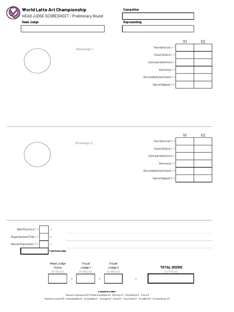 2024 WLAC - Head Judge - Prelim | PDF