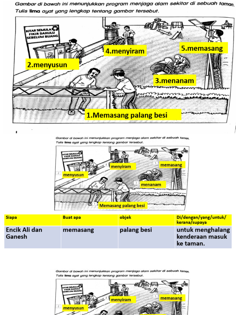 bina ayat tema alam sekitar 1 | PDF