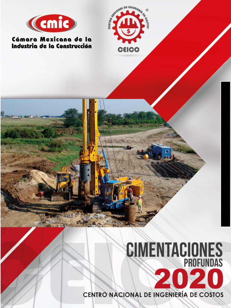 Cmic Cimentaciones Profundas 2020 | PDF | Salario mínimo | Fundación profunda
