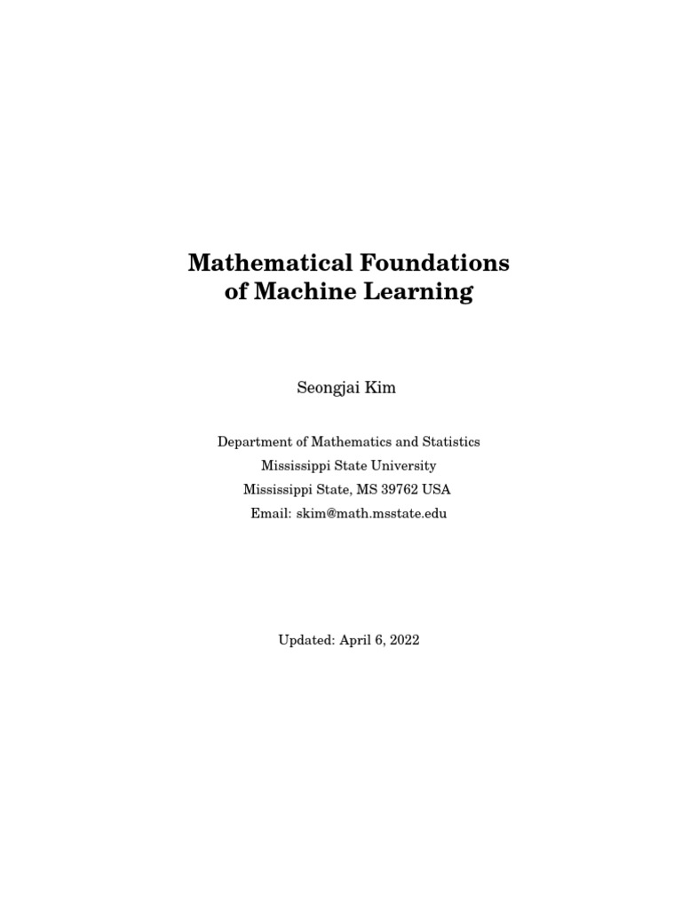 Machine Learning Lecture | PDF | Machine Learning | Statistical Classification