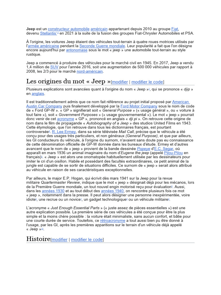 Jeep | PDF