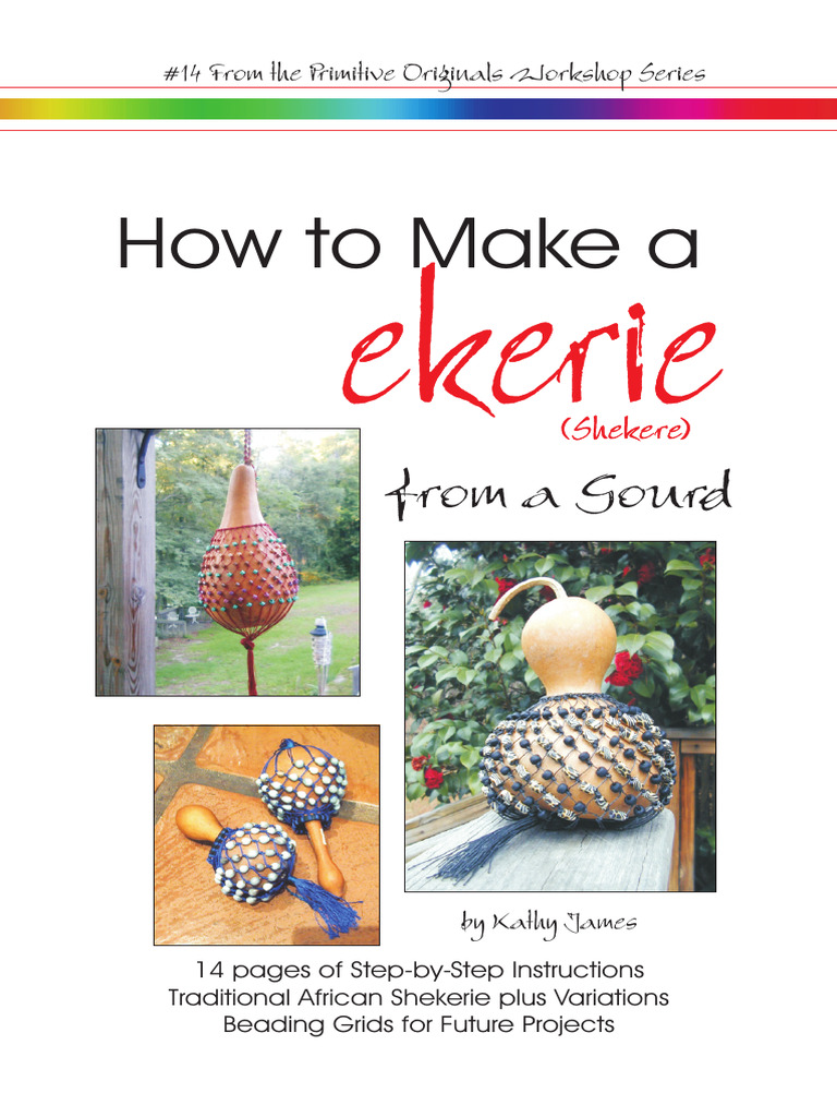 DIY Shekere: Step-by-Step Guide | PDF