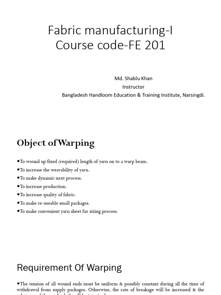 Warping L2T2 | PDF
