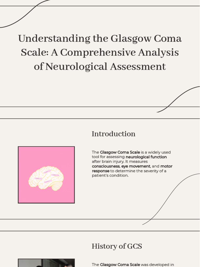 Glasgow Coma Scale A Comprehensive Analysis of Neurological Assessment ...