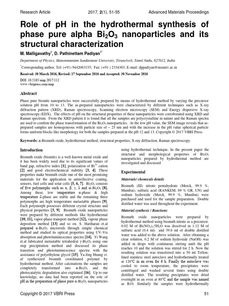 Parameter ..Role of Alpha | PDF