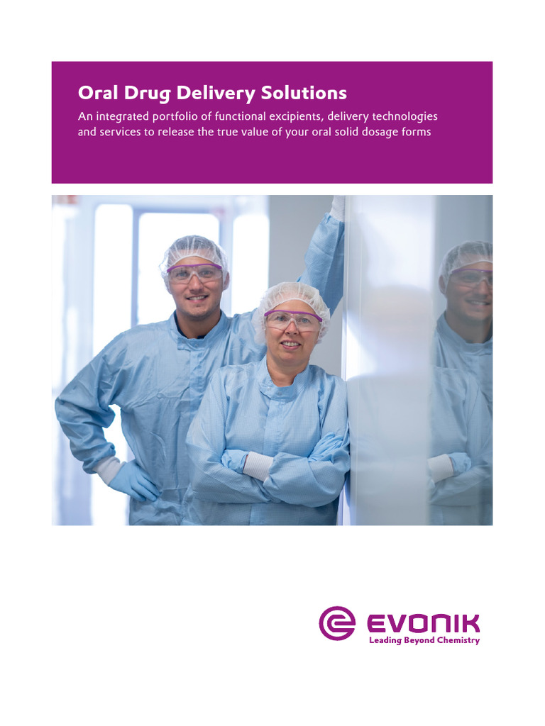 Evonik-Oral Drug Delivery Solutions-Brochure-2022 | PDF ...